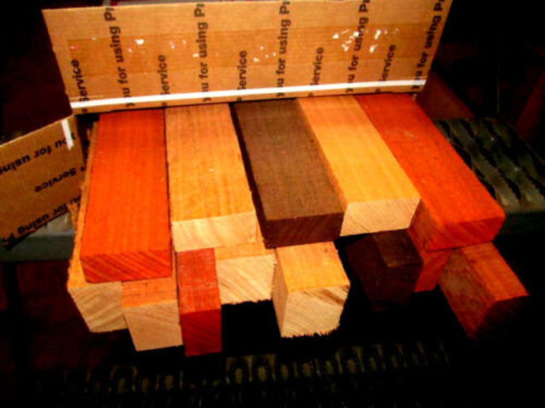 Multipak Colorful Various Species Wood Lumber 12" Lengths - Etsy