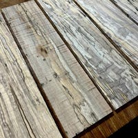 Spalted Maple Live Edge Lumber Slab Flame Pattern Table Decor Art ...