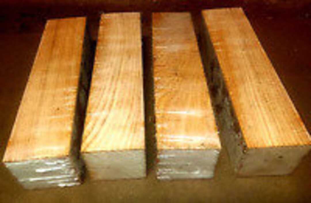 One Kiln Dried Red Oak Bat Blank Turning Lathe Wood Blanks Lumber 3" X ...