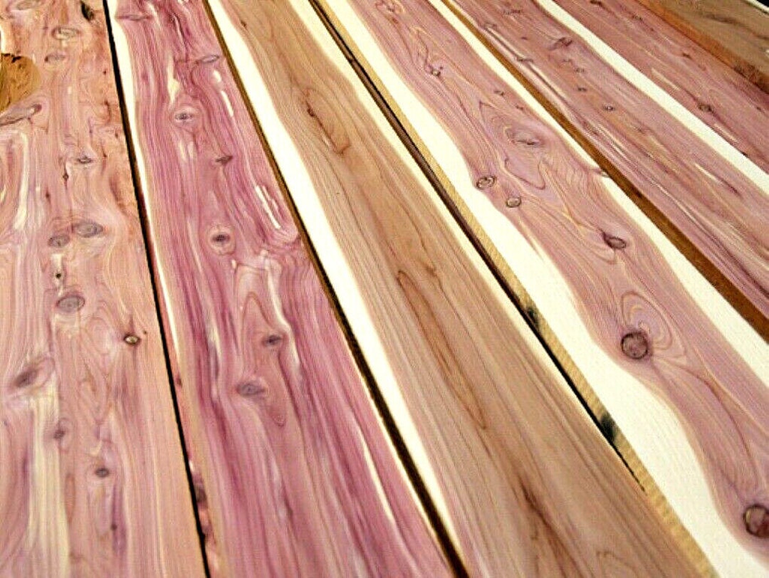 Packages OF Thin Kiln Dried RED Cedar LUMBER - Etsy