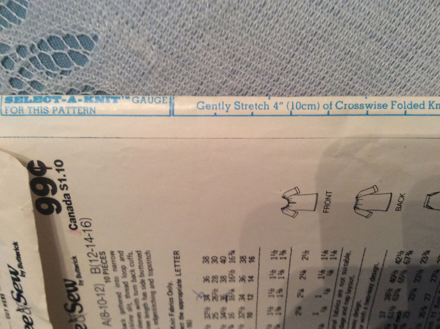 BLOUSE and SKIRT PATTERN Sizes 8, 10 or 12 Butterick 5953 See & Sew - Etsy