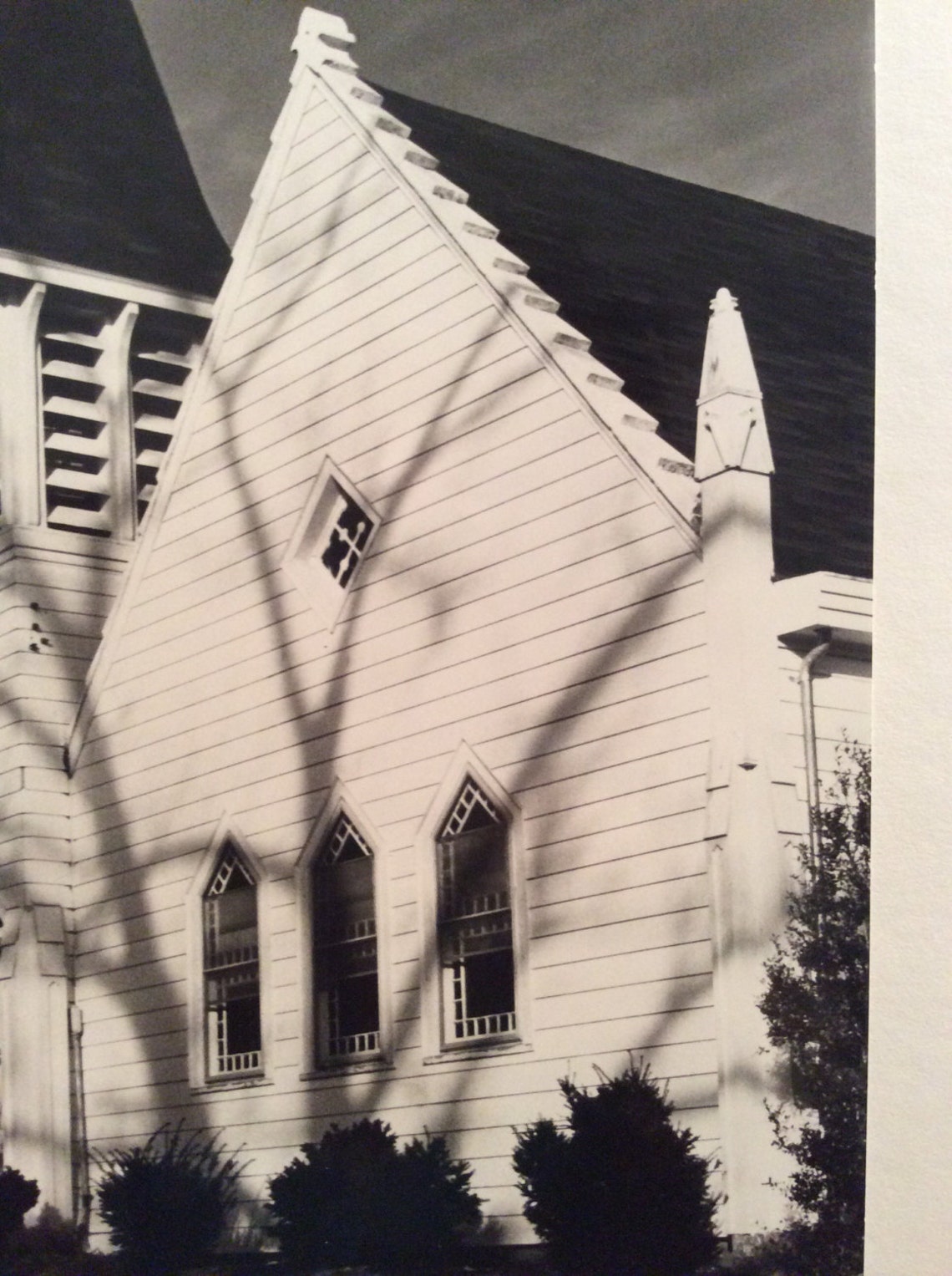 ANDREW CHAPEL PHOTOGRAPH Black/white Infrared 11 by 14 - Etsy