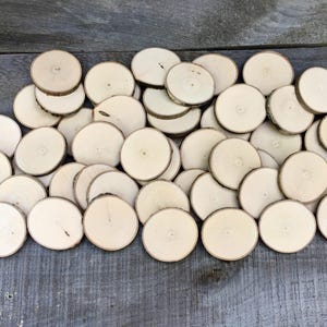 50 Maple Wood Slices 2" - 2 3/8" - Etsy
