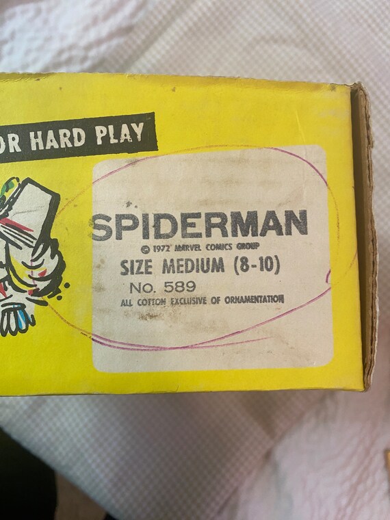 Vintage Ben Cooper Spiderman Sturdy Play Suit, 1975, … - Gem