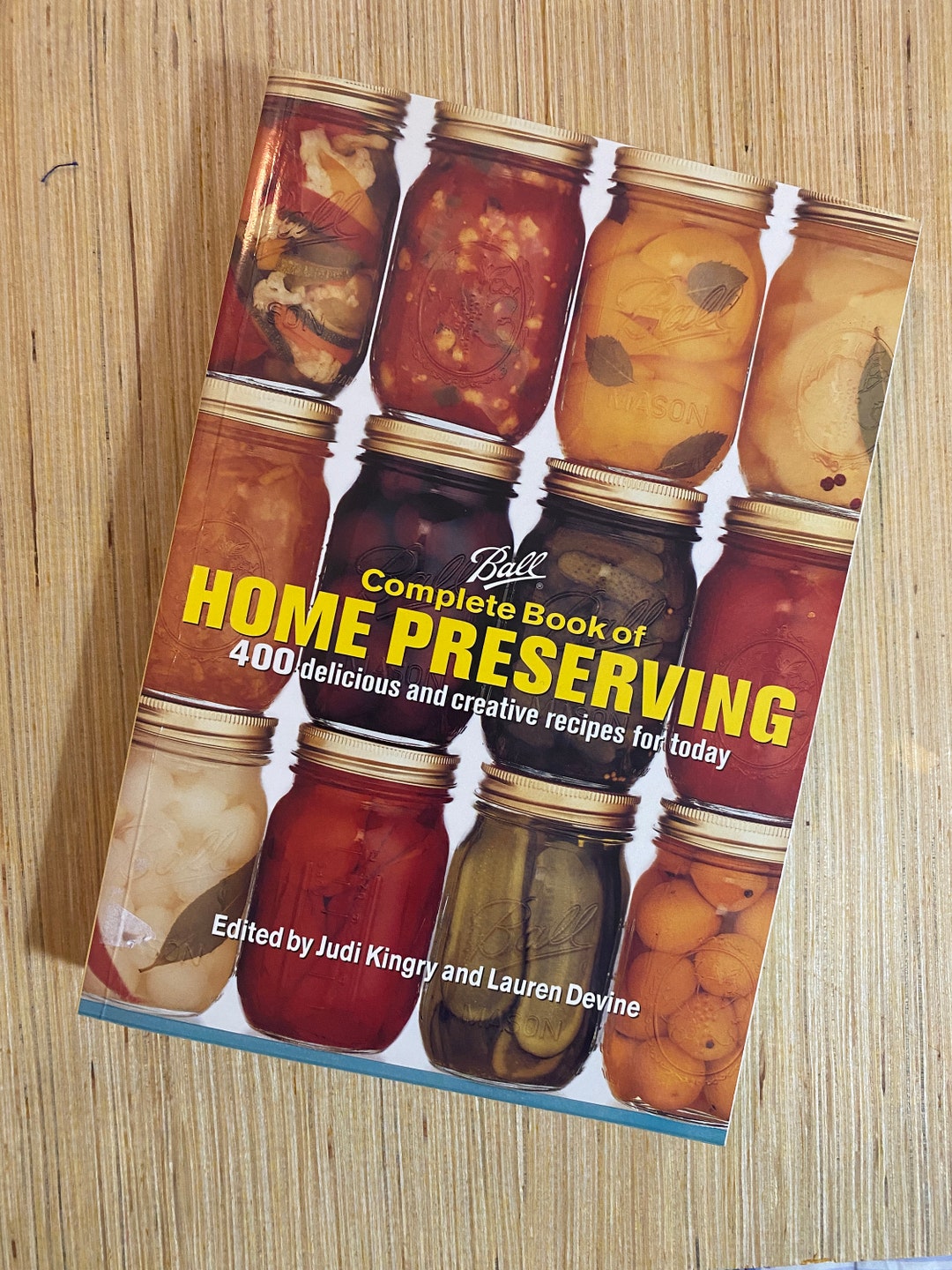 Ball Complete Book of Home Preserving Cookbook, 2020, Paperback, Like ...