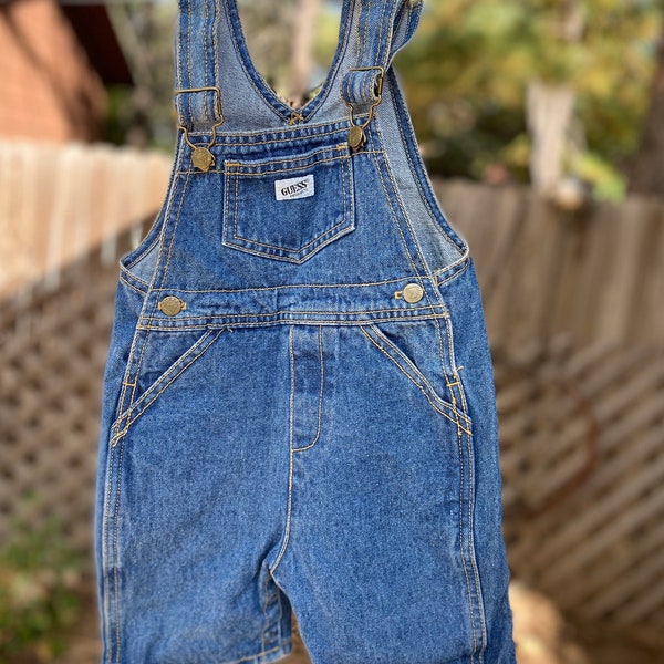 Guess Overalls - Etsy