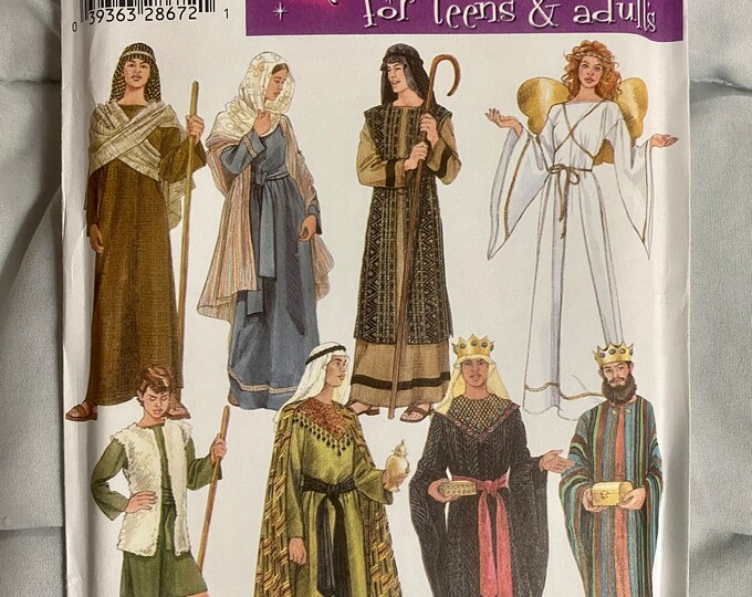 Simplicity 4795, Biblical Costume Pattern, Size A XS-XL Teen/adult ...