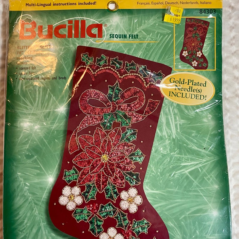 Bucilla Stocking Kit - Etsy
