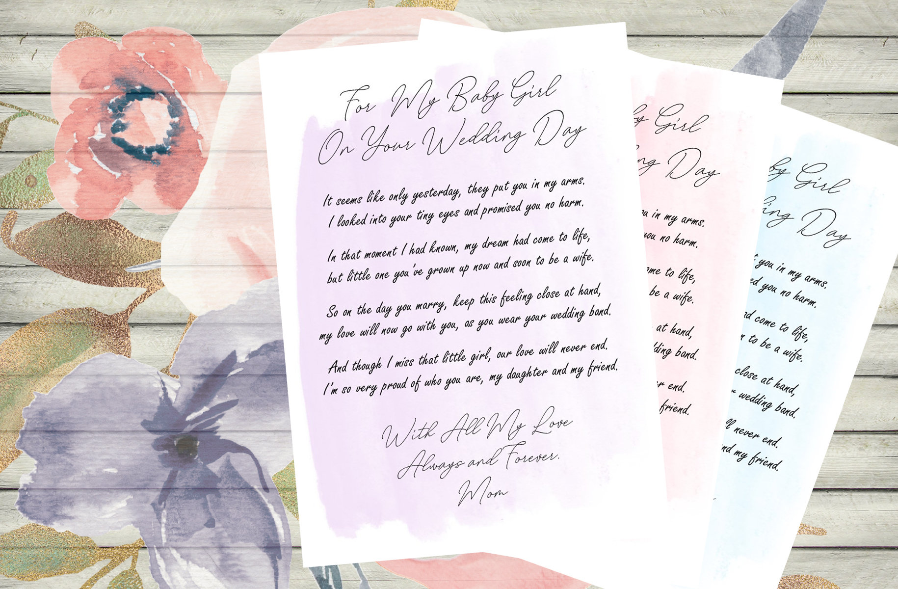 Letter to friend on wedding day 60 photos - Astyledwedding.com