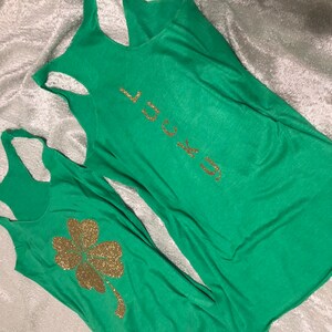 Irish Tank Top / Women's Tank / St. Patrick's Day / Green Tank Top ...