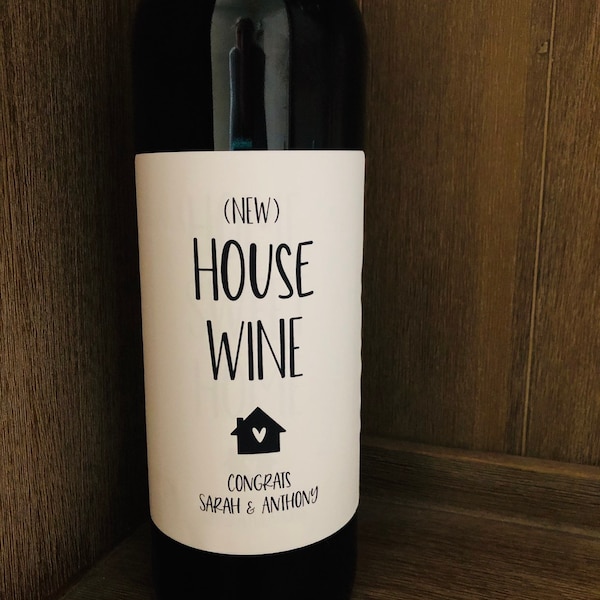 Realtor Wine Label - Etsy