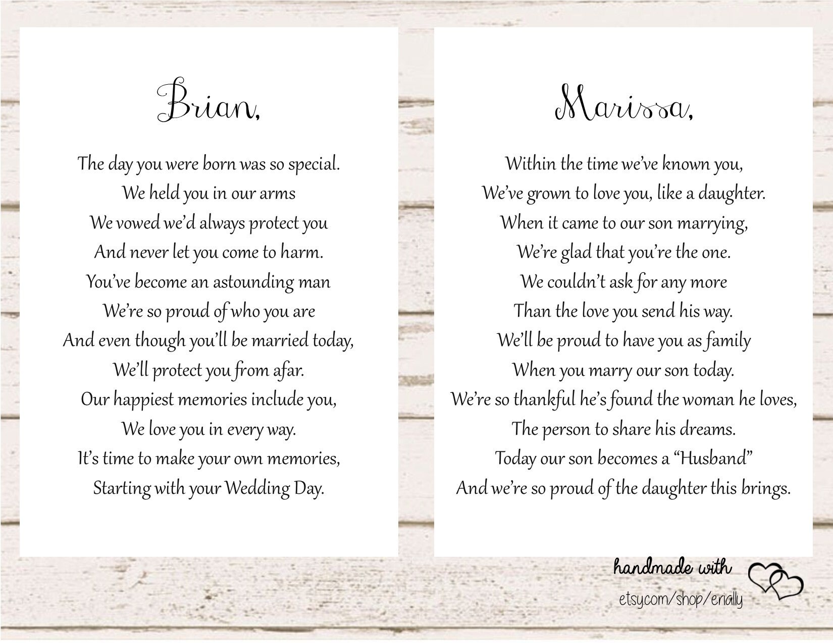 Sample Message Of Groom To Bride At Rita Skelley Blog