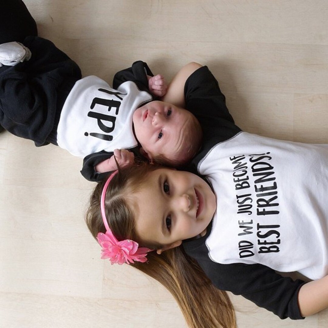 Did We Just Become Best Friends? Set / Yep! / Matching T Shirts ...