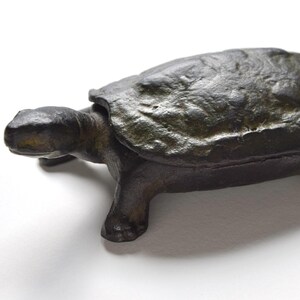 Vintage Bronze Turtle With Hinged Shell for a Secret Hiding Place - Etsy