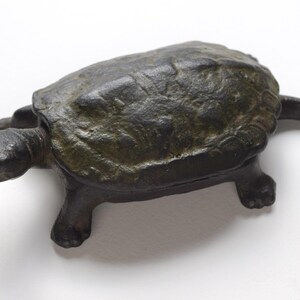 Vintage Bronze Turtle With Hinged Shell for a Secret Hiding Place - Etsy