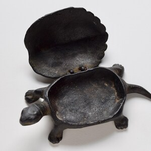 Vintage Bronze Turtle With Hinged Shell for a Secret Hiding Place - Etsy