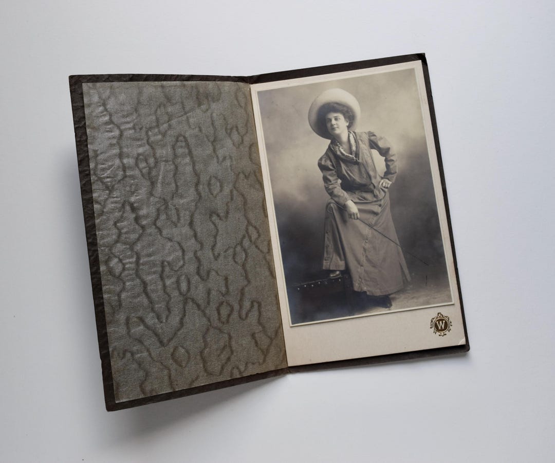 Richard Whigham Sepia Photograph: Young Woman in Western Outfit, San ...