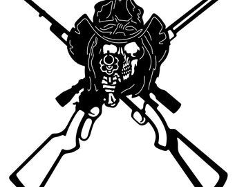 Crossed rifles | Etsy