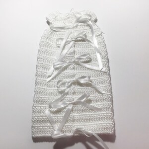 Baby Burial Gown Unisex, 24-26 Week Outfit, Child Loss Crochet Gown Set ...