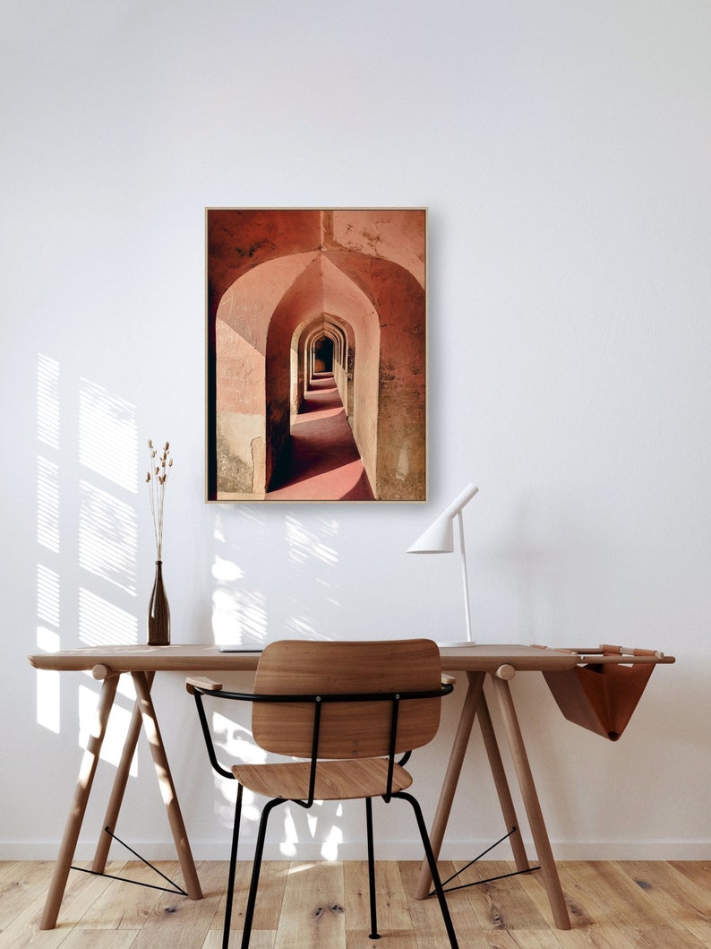 Indian Archway Photo Print - Architecture Photography, Bohemian Minimal ...
