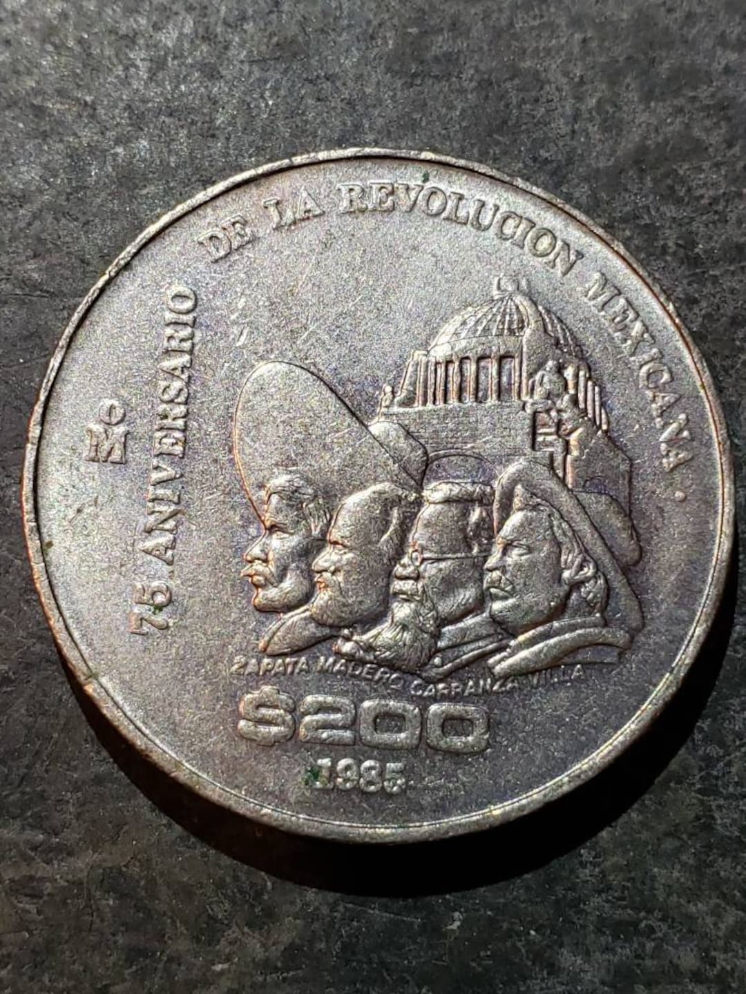 200 Peso Mexico Coin (cool Coin for Any Child) ***FREE SHIPPING*** - Etsy