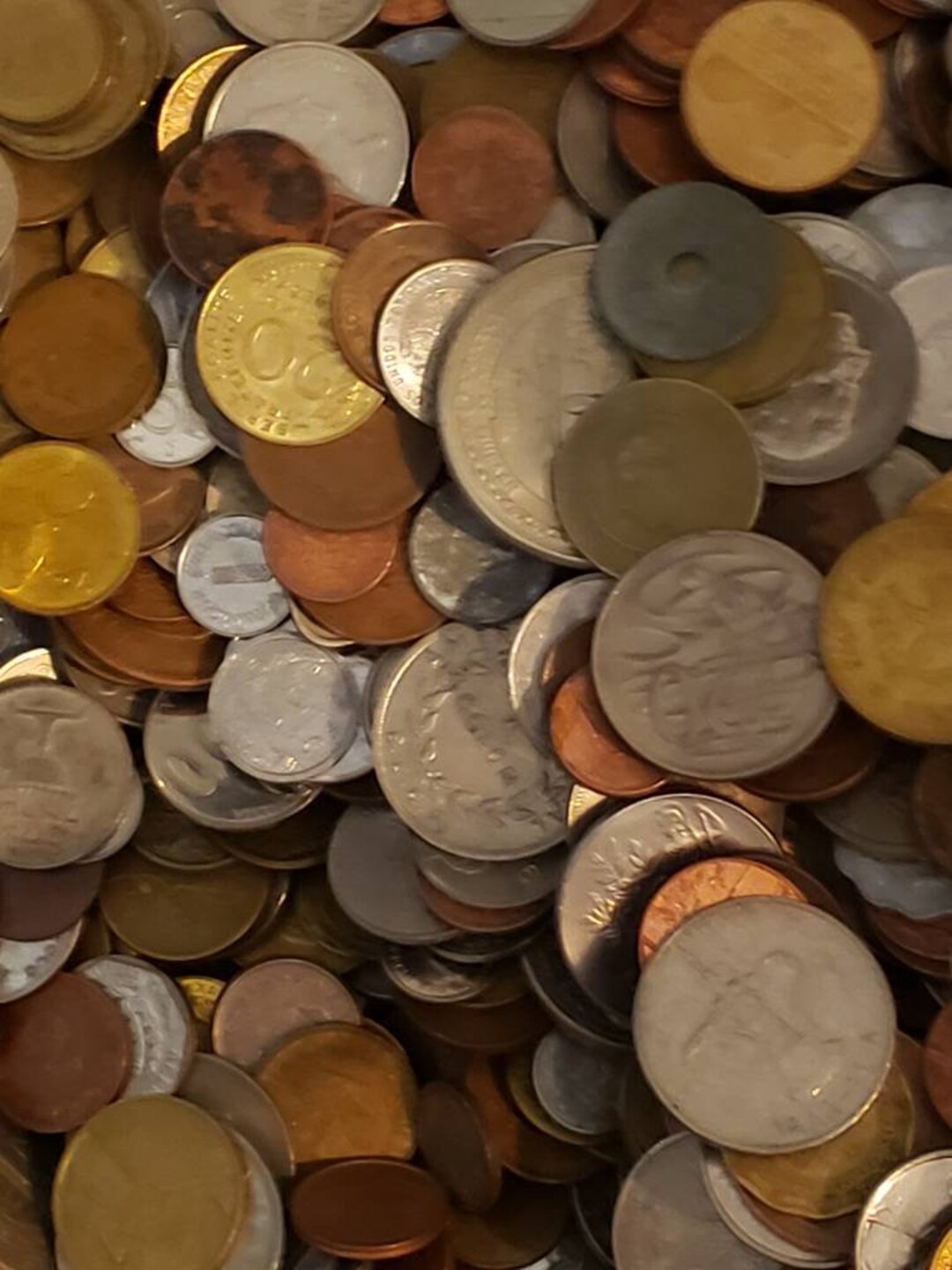 25 Different Coins ALL From Different Countries. ***FREE SHIPPING*** - Etsy