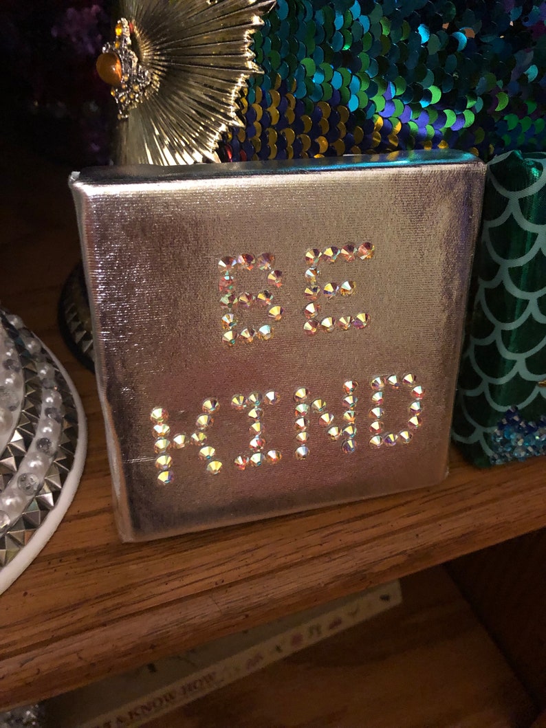 CUSTOM Word Art. Bedazzled Canvas. Customized Word Art. Personalized ...