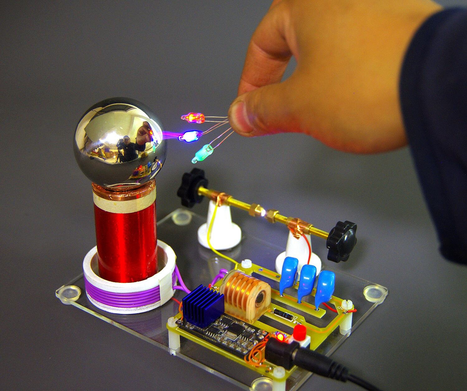 Mini Spark Gap Tesla Coil SGTC DIY Kits Electronic Soldering Kit ...