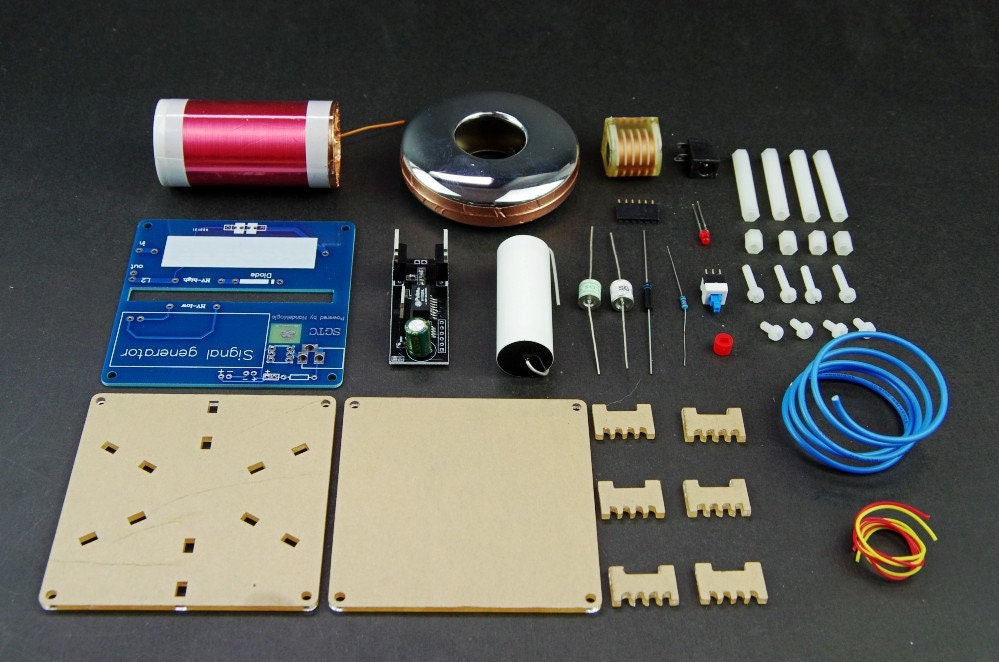 DIY Mini Table Tesla Coil SGTC - Etsy