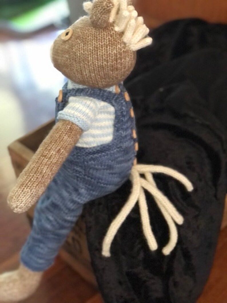 Noah the Hand Knitted Plush Horse - Etsy