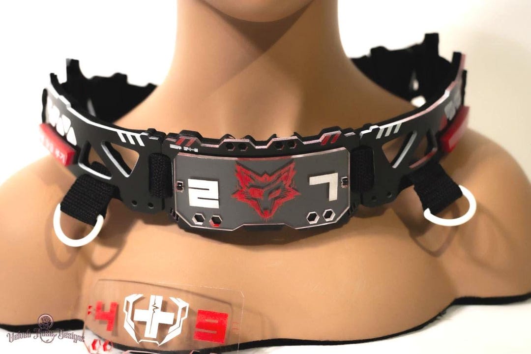 Trident Armor Cyber Neck Guard - Etsy