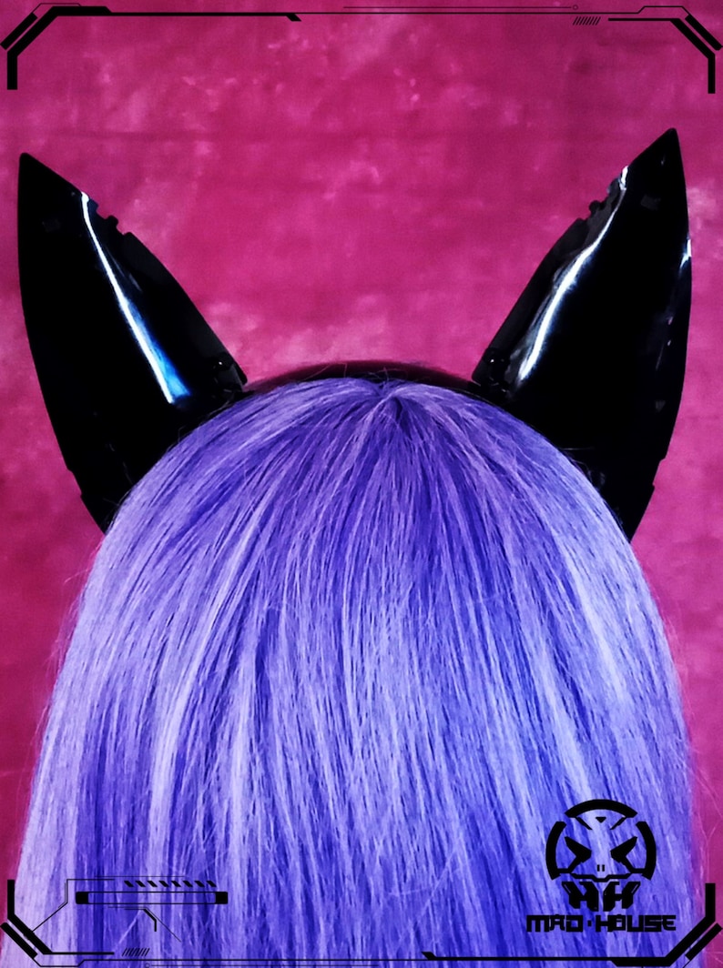 Cyber Cat Ears MKII - Etsy
