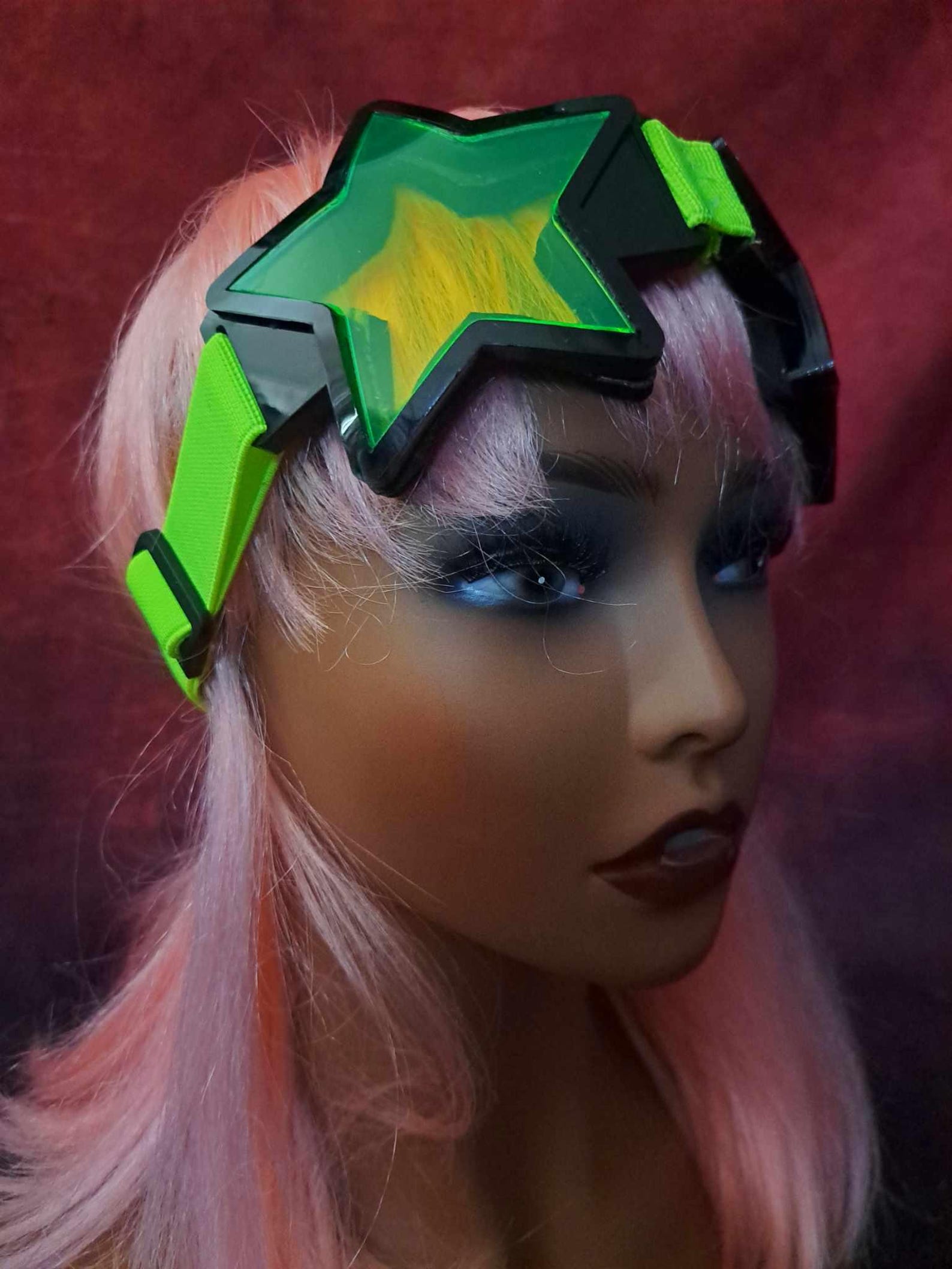 Custom Star Raver Y2K Goggles - Version 1 - Etsy