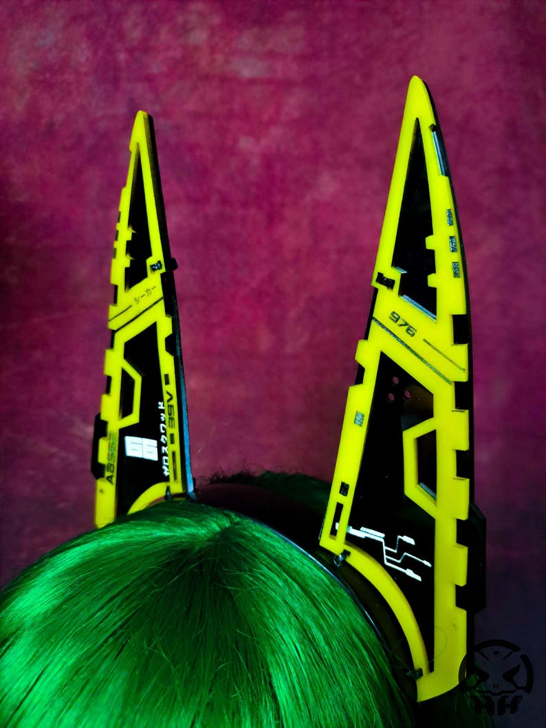 Anubis Cyber Ears Cosplay Anime Gamer Club - Etsy