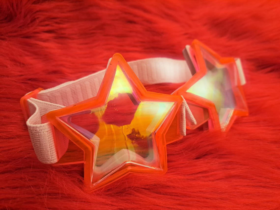 Custom Star Raver Y2K Goggles - Version 1 - Etsy