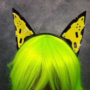 Cyber Cat Ears MKII (limited) Cosplay Anime Cyberpunk Machine Tech - Etsy