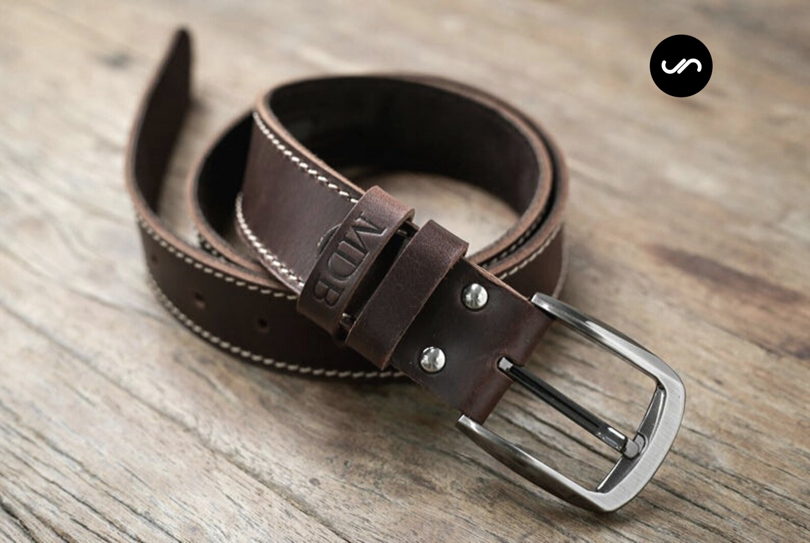 Mens Leather Belt the Manly Man's Belt Strong Rustic - Etsy