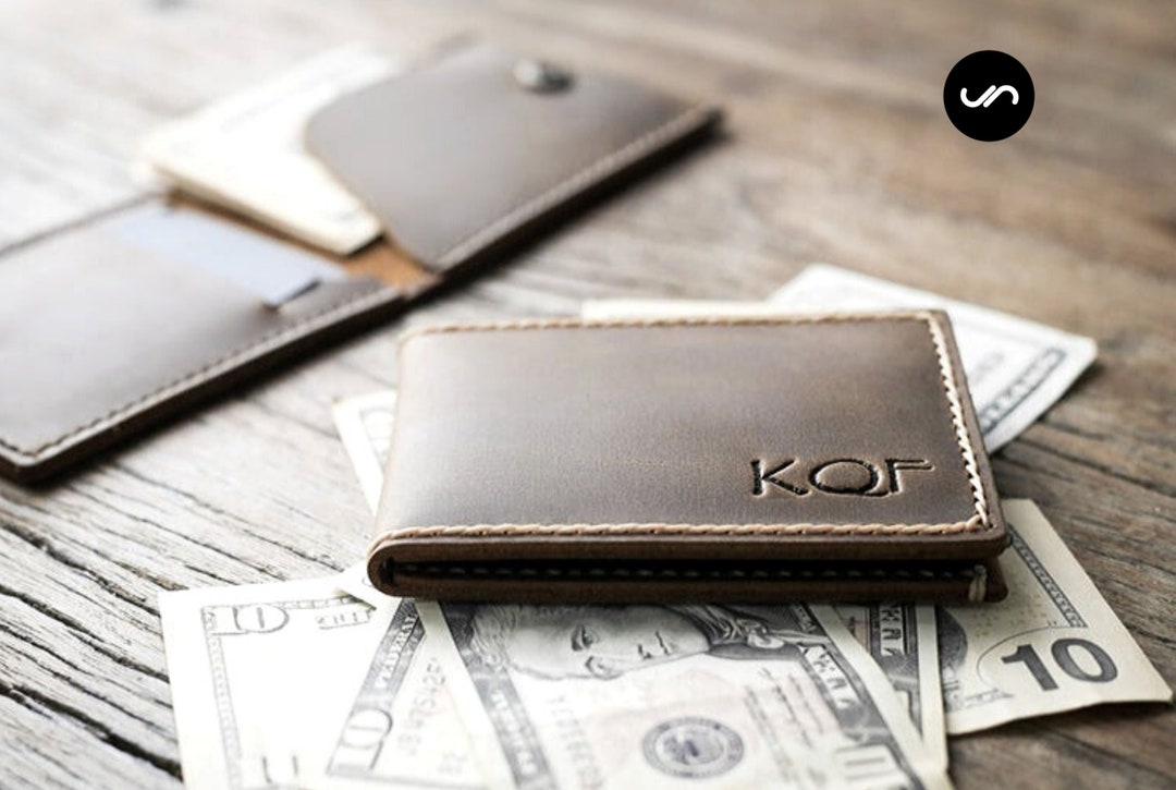 PERSONALIZED Flip Top Wallet - Ultra Slim Design Made for Minimalist ...