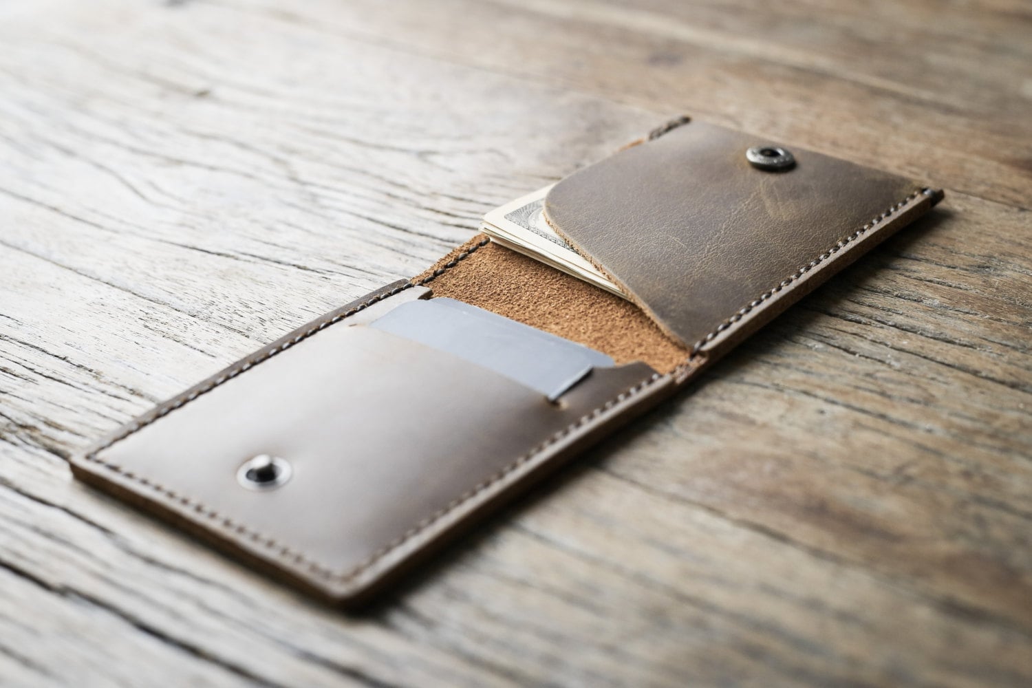 PERSONALIZED Flip Top Wallet Ultra Slim Design Made for | Etsy