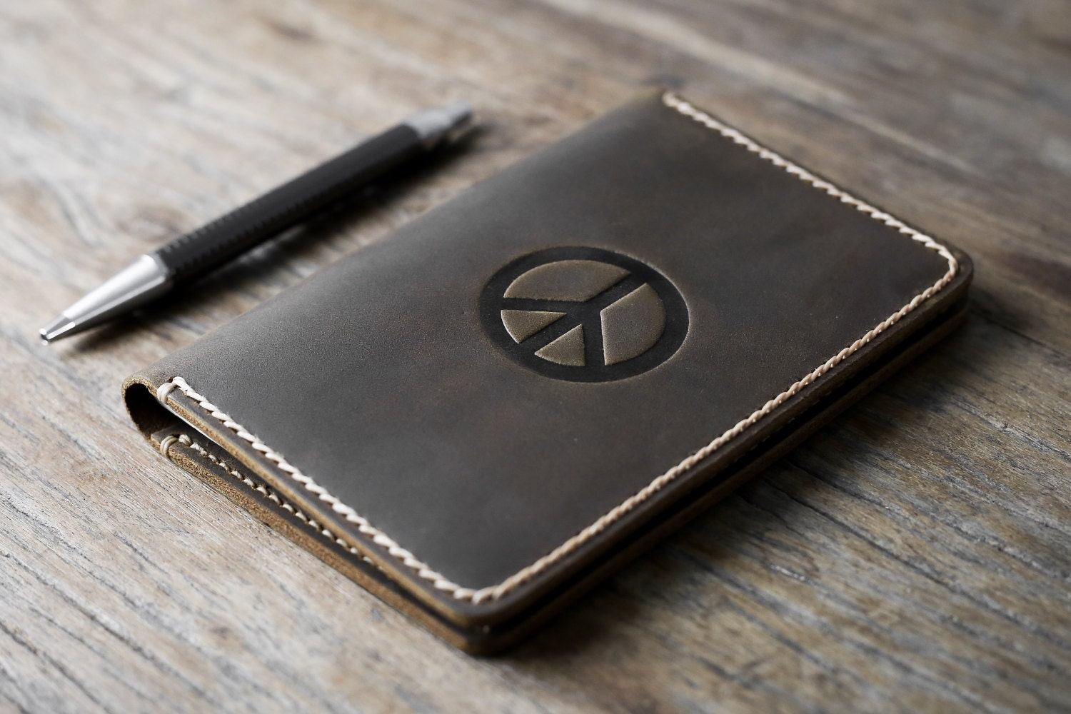 Refillable Personalized Leather Journal Custom Leather | Etsy