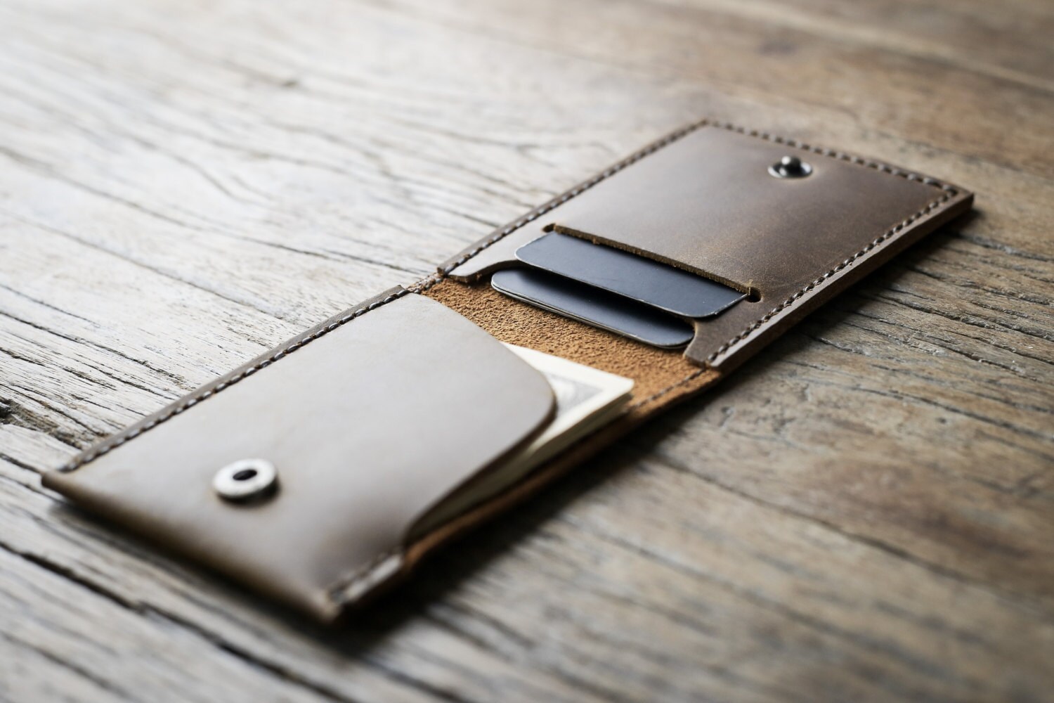 PERSONALIZED Flip Top Wallet Ultra Slim Design Made for | Etsy