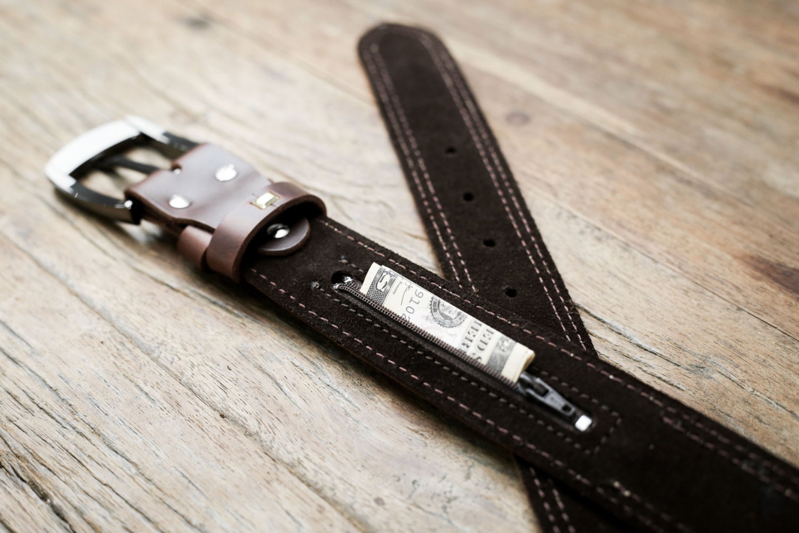 Mens Leather Belt the Manly Man's Belt Strong Rustic | Etsy