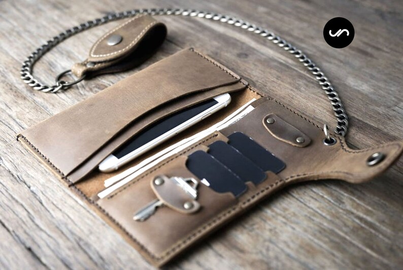 Trucker Wallet Truck Chain Wallet Best Trucker Wallet - Etsy UK