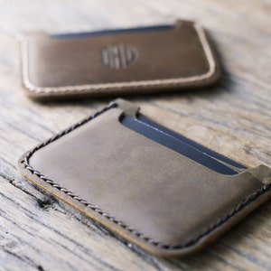 Sleeve Wallet PERSONALIZED WALLET - Front Pocket Double Sleeve Wallet ...