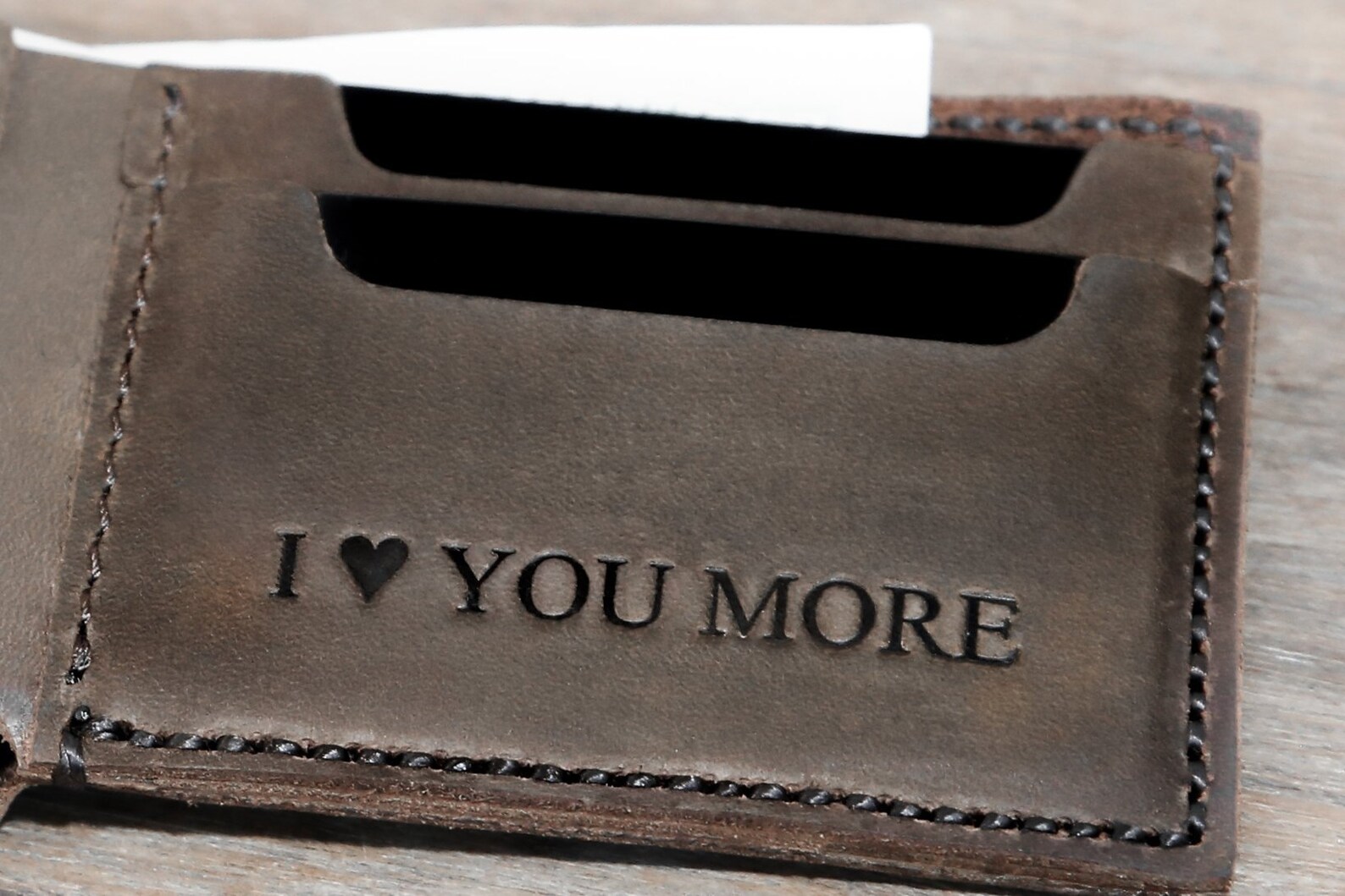 BIFOLD WALLET Handmade Leather Wallet Leather Personalized - Etsy