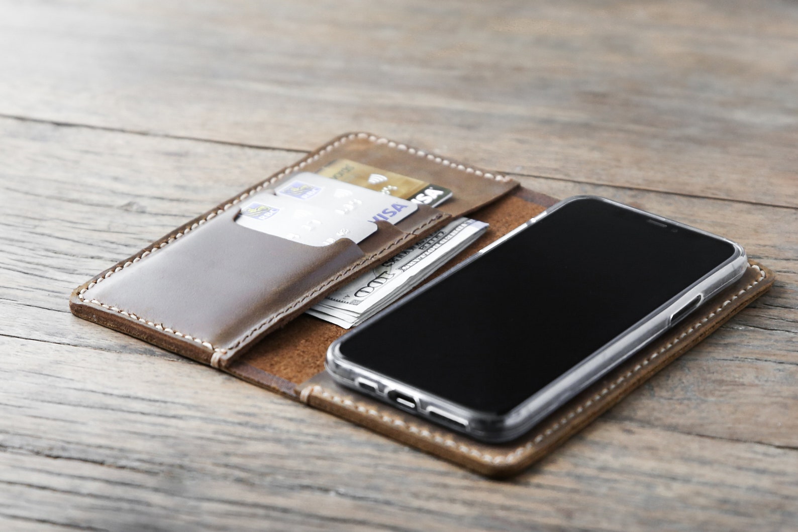 Iphone 12 Wallet Case PERSONALIZED Leather Iphone Case - Etsy