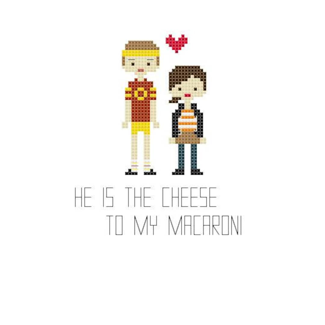 Cross Stitch Pattern Juno and Paulie//craft Supplies//pdf - Etsy