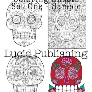 Hand Drawn Dia De Los Muertos | Day of the Dead Sugar Skull Printable ...
