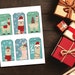 Christmas Llama Gift Tags | Printable Llama Gift Tags | Christmas Gift ...