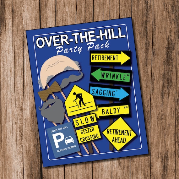 Over The Hill Birthday